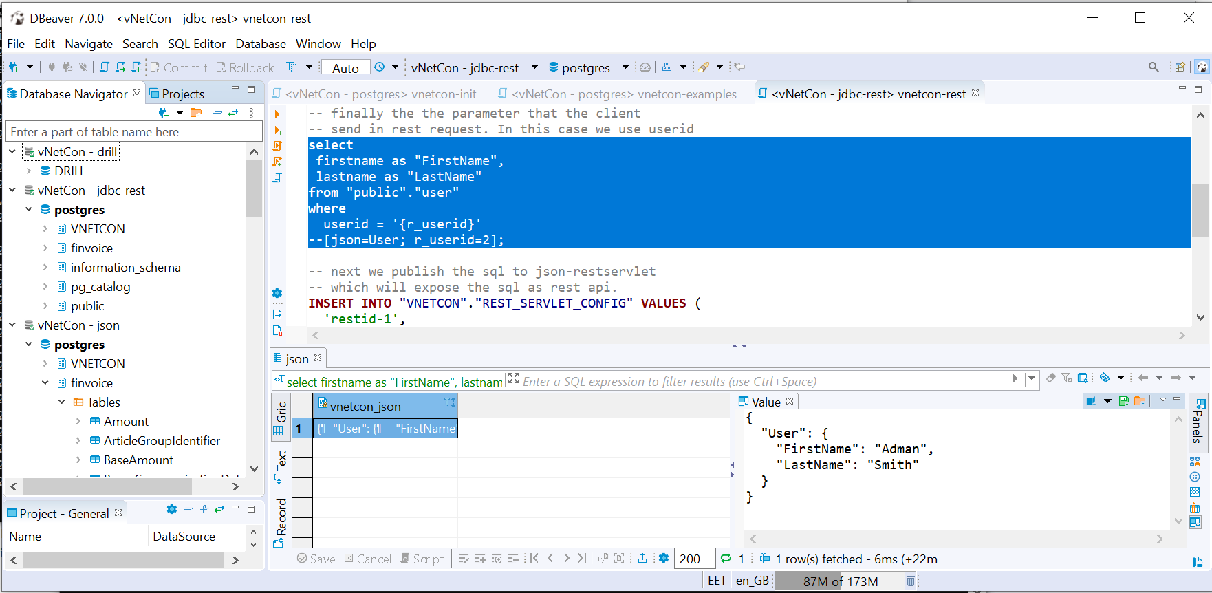 Github Vnetconjdbc Rest Jdbc Wrapper On Top Of Actual Jdbc Driver